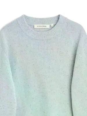 SUNFLOWER Moon Donegal Wool Sweater - Blue