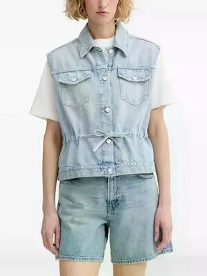 Marc O'polo Drawstring Denim Jacket - Blue