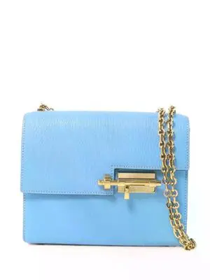 Hermès 2019 Mini Verrou Chain Shoulder Bag - Blue