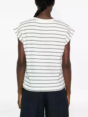 Maison123 Chevron-stripe T-shirt