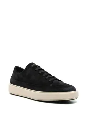 Officine Creative Suede Panelled Sneakers
