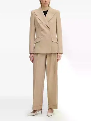 MARC AUREL Double-breasted Peak-lapel Blazer