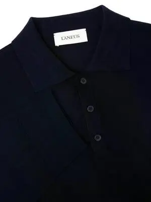 LANEUS Long-sleeve Polo Shirt
