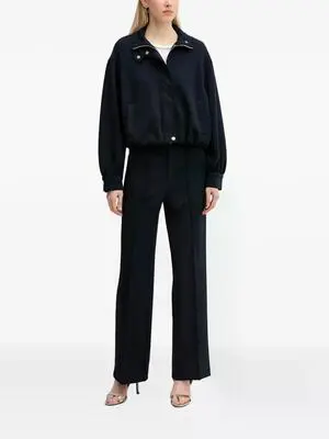 MARC AUREL Pressed-crease Straight-leg Trousers