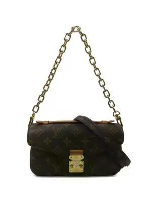 LOUIS VUITTON Pochette Metis East West Shoulder Bag - Brown