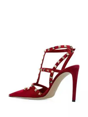 Valentino Garavani Rockstud Suede Pumps 100mm