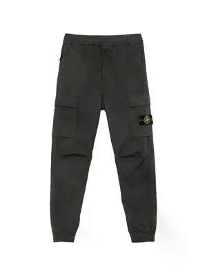 Stone Island Logo-patch Cargo Pants - Grey