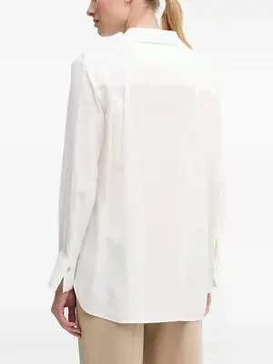 MARC AUREL V-neck Long-sleeve Blouse