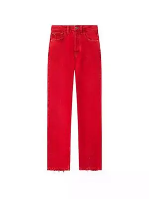 Isabel Marant Étoile Daya Regular Jeans - Red