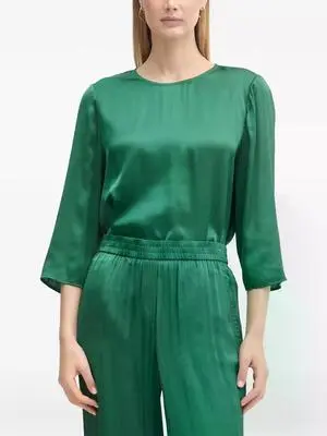 MARC AUREL Satin-finish Blouse