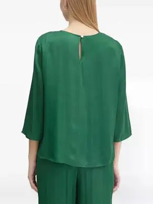 MARC AUREL Satin-finish Blouse