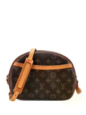 LOUIS VUITTON Blois Handbag Monogram Canvas Crossbody Bag