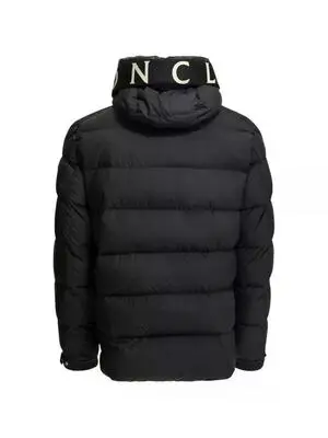 Moncler Orvelle Hooded Mid-length Down Jacket - Black