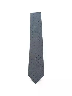 BARBA NAPOLI Polka-dot Tie - Blue