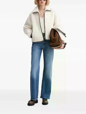Marc O'polo Ribbed-knit V-neck Cardigan