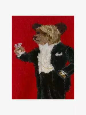 Polo Ralph Lauren Martini Bear Jumper - Red