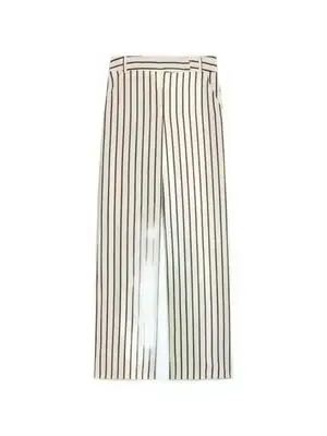 PENNYBLACK Villa Striped Trousers - Neutrals