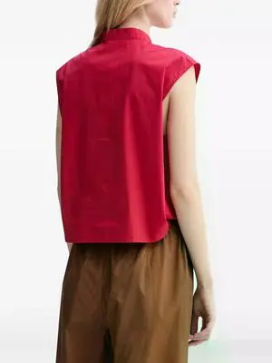 Marc O'polo Drawstring-hem Sleeveless Shirt