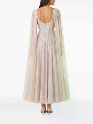 NEEDLE & THREAD Moonlight Sequin-embellished Gown