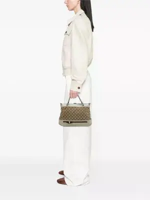 Gucci 2016-2026 Gg Canvas Web Mayfair Satchel