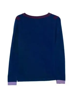 BALLANTYNE 2000s V-neck Cashmere Sweater