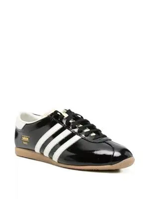 Adidas Paris Patent-leather Sneakers - Black