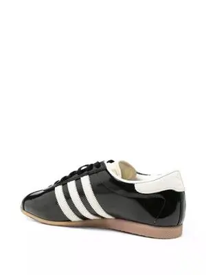 Adidas Paris Patent-leather Sneakers - Black