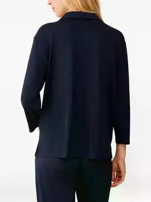 PENNYBLACK Spread-collar V-neck Blouse