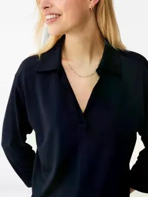 PENNYBLACK Spread-collar V-neck Blouse