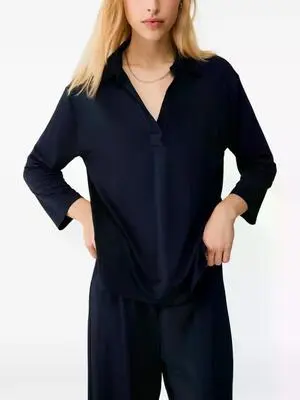 PENNYBLACK Spread-collar V-neck Blouse