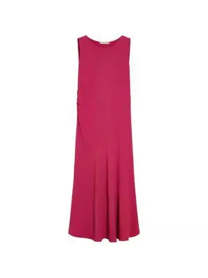 PENNYBLACK Ruched Sleeveless Maxi Dress - Pink