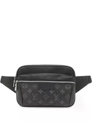 LOUIS VUITTON 2019 Monogram Taigarama Outdoor Bumbag Belt Bag - Black