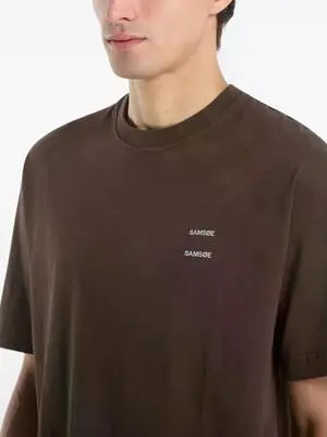 SAMSOE SAMSOE Joel Logo-print T-shirt