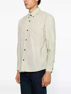 Stone Island Button-down Chest-pocket Shirt