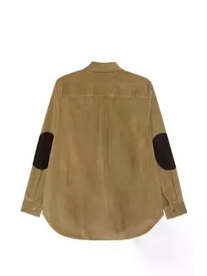 SEMICOUTURE Pollyana Corduroy Shirt - Green