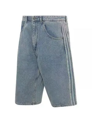 Adidas Firebird Adicolor Denim Shorts - Blue