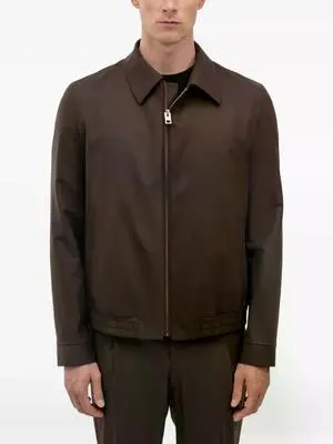 Hugo Zip-up Jacket - Brown