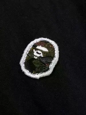 A BATHING APE Ape Head Patch T-shirt - Black