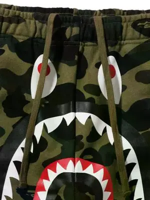A BATHING APE Shark Camouflage-print Track Pants