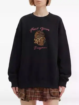 FINGERCROXX Graphic-print Sweatshirt