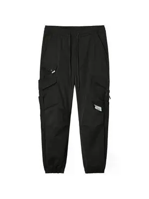 MUSIUM DIV. Drawstring Cargo Pants - Black