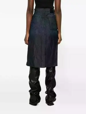DIESEL® Faded Denim Skirt