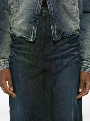 DIESEL® Faded Denim Skirt