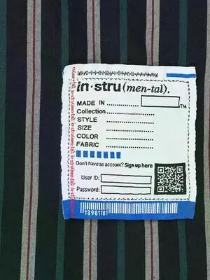 Mihara Yasuhiro Stripe-print Short-sleeve Shirt