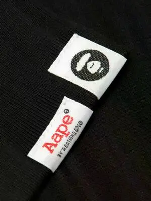 AAPE BY *A BATHING APE Camouflage-print Logo-print T-shirt