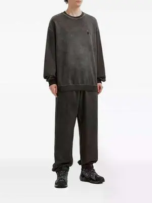 Izzue Logo-embossed Sweatshirt - Grey