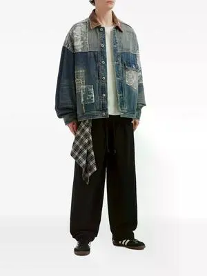 MUSIUM DIV. Patchwork Denim Jacket