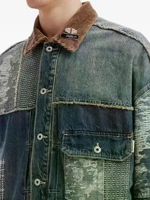 MUSIUM DIV. Patchwork Denim Jacket