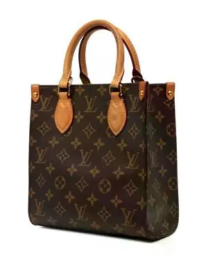 LOUIS VUITTON 2021-2026 Monogram Sac Plat Bb Satchel