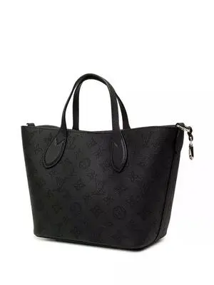 LOUIS VUITTON 2021-2026 Monogram Mahina Blossom Pm Satchel